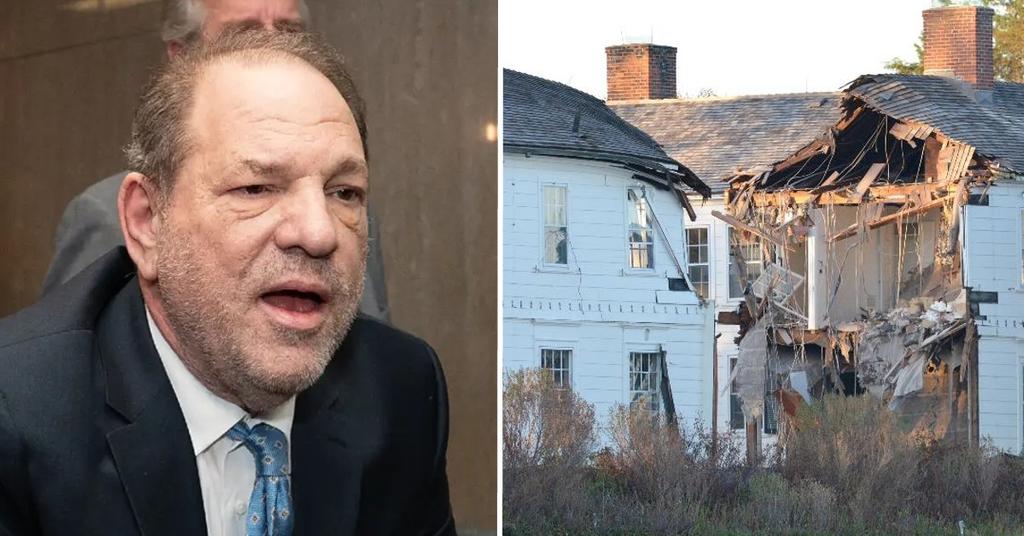 House of Horrors: Harvey Weinstein's Former Connecticut Mansion Torn Down
