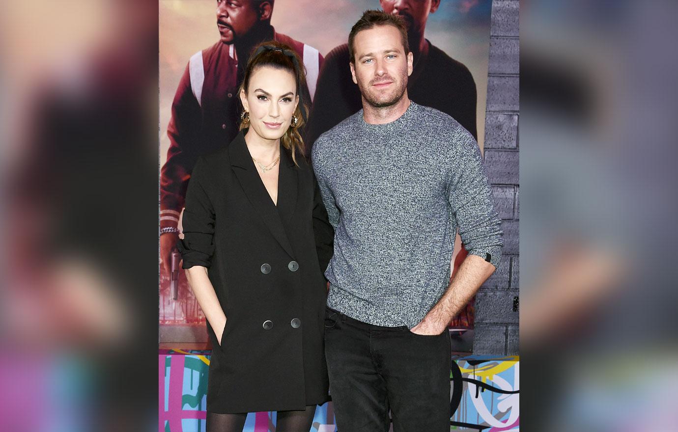Armie Hammer Fighting Ex Elizabeth Chambers In The Cayman Islands Amid ...