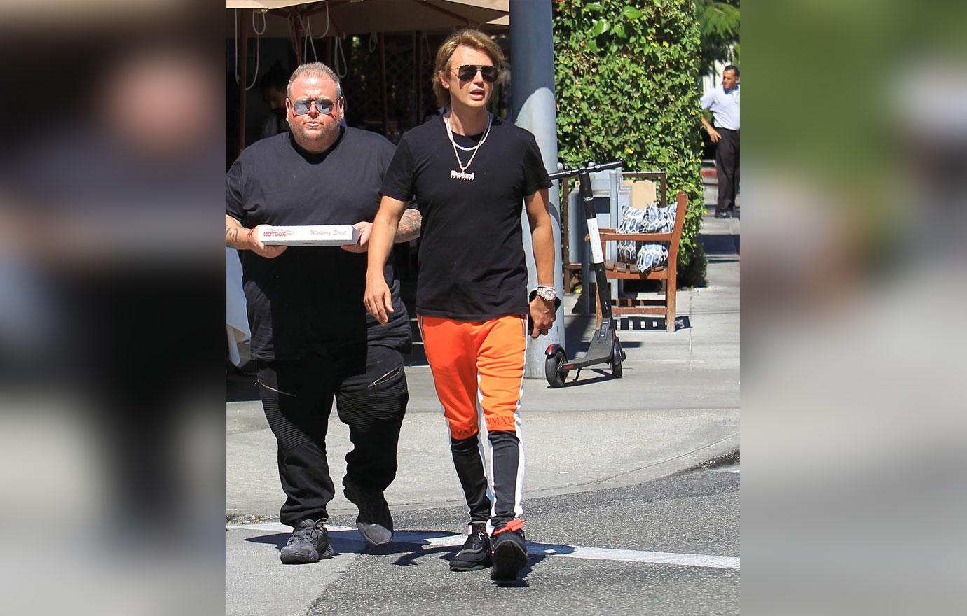 Jonathan Cheban Video With Supreme Patty & Bodyguard In Beverly Hills