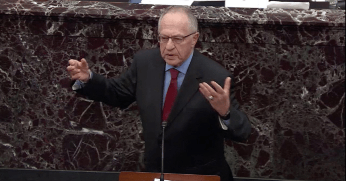 Alan Dershowitz Claims He's Seen 'Suppressed' Epstein 'Client List'