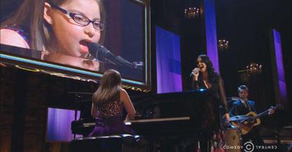 Autistic Girl Sings With Katy Perry.