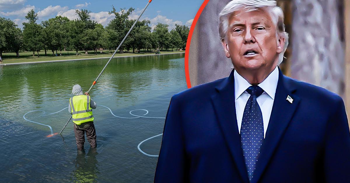 Trump's $16M Reflecting Pool Project Faces Court Fight