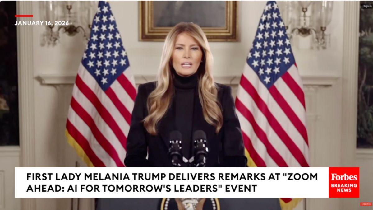 Melania Trump’s 'Robotic' Video Appearance Sparks Wild AI Speculation