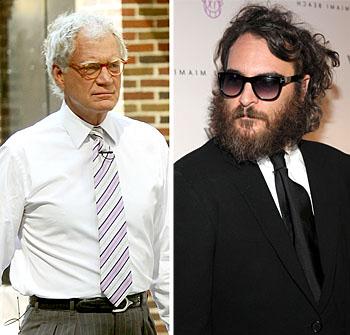 David Letterman Knew Joaquin Phoenix's Bizarre Behavior Was Fake, Late ...