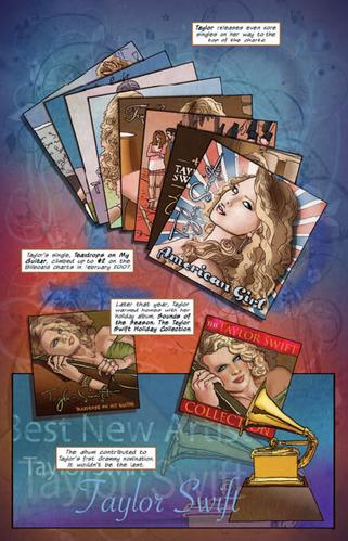 Taylor Swift Gets The Comic Book Treatment