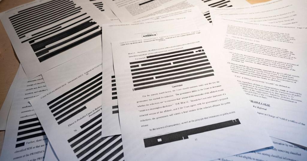 Trump Attorneys Havent Found Classified Doc Ex Prez Referred To On Tape 7928