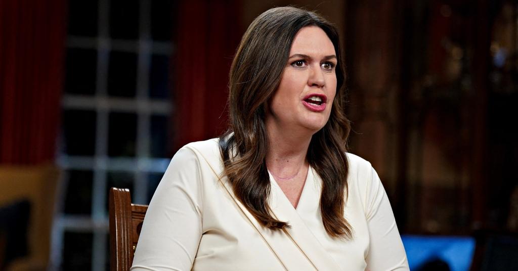 Sarah Huckabee Sanders Under Fire Over $19k Lectern