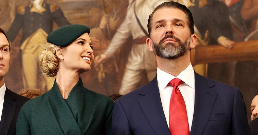 Don Jr. Mocked For 'Tearing Up' During Trump's Inauguration