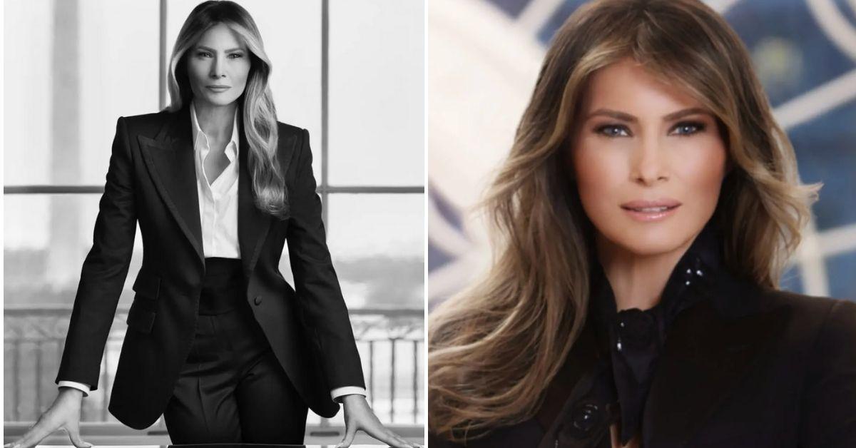 Melania's 'Bold, Confident' Message In White House Portrait Revealed
