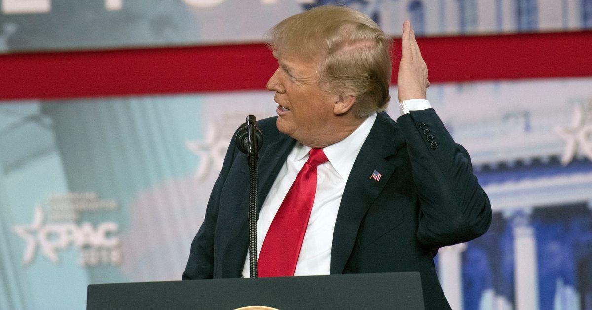 Trump's 'Super Gray' Hair Baffles Viewers at Charlie Kirk Ceremony