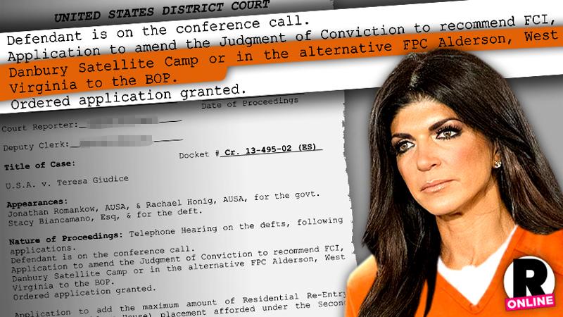 Camp Cupcake Or Connecticut? Court Documents Prove 'RHONJ' Star Teresa ...
