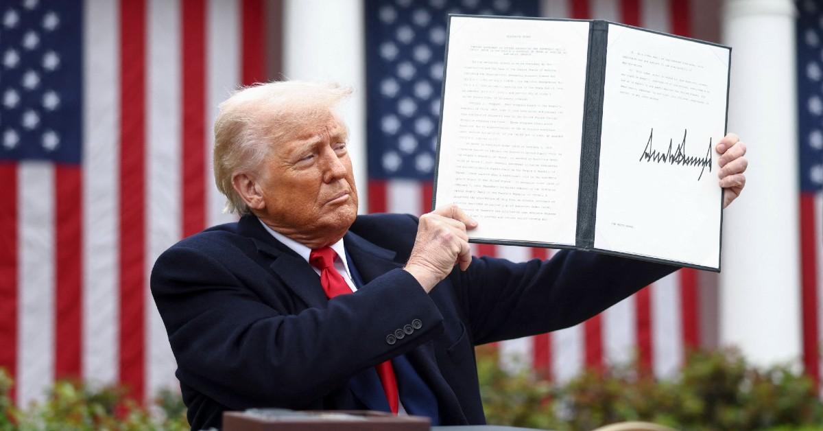 Trump Hints at Hitting Globe With Even More Tariffs Despite Chaos