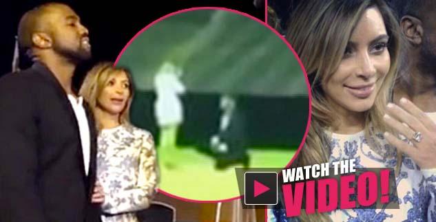 FIRST LOOK: Yeezus! New Video Reveals Kimye's Bended Knee Proposal With ...