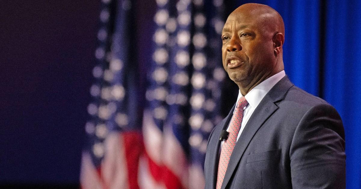 Senator Tim Scott Defends 'Love' for Trump, Says Liberals Are 'Most ...