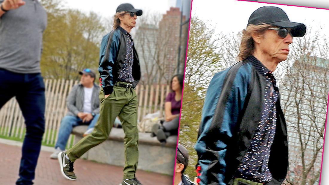 Mick Jagger Looks Happy & Healthy In NYC After Heart Surgery