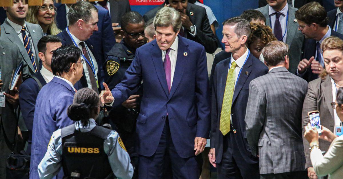 John Kerry Accused of Farting During Climate Change Speech