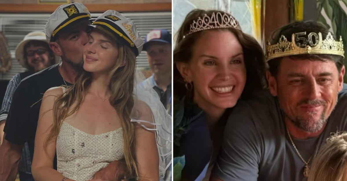 Lana Del Rey's Very Intimate Sea-Themed Wedding Album Revealed