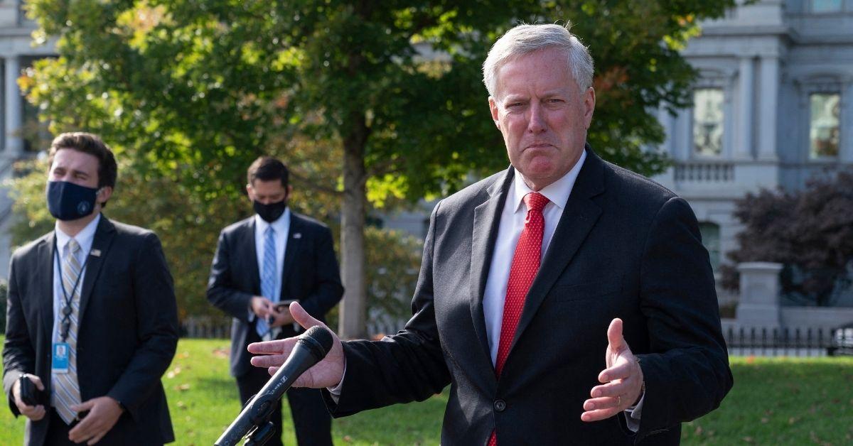 Former WH Aid Claims Mark Meadows Burned Documents For Donald Trump