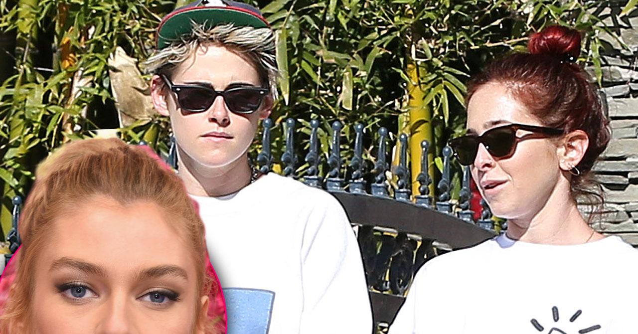 Kristen Stewart Lesbian Love Triangle Stella Maxwell Sara Dinkin Exposed