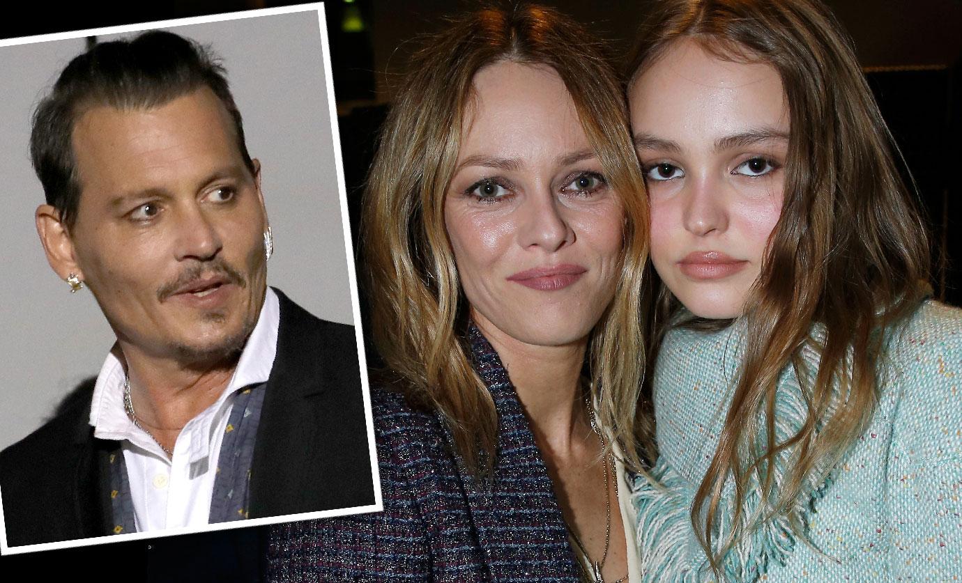 Vanessa Paradis Happy Johnny Depp's Daughter Lily Rose Chosen Showbiz ...