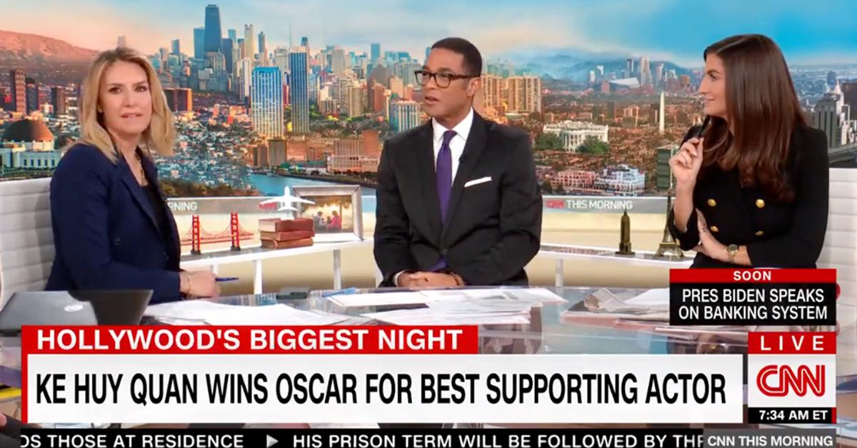 Don Lemon Ignores Michelle Yeoh's Oscars Jab