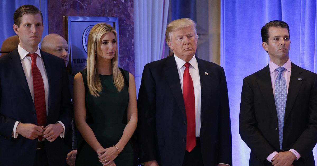 Ivanka Trump's Brothers Feel She 'Betrayed The Family' Before Donald's ...