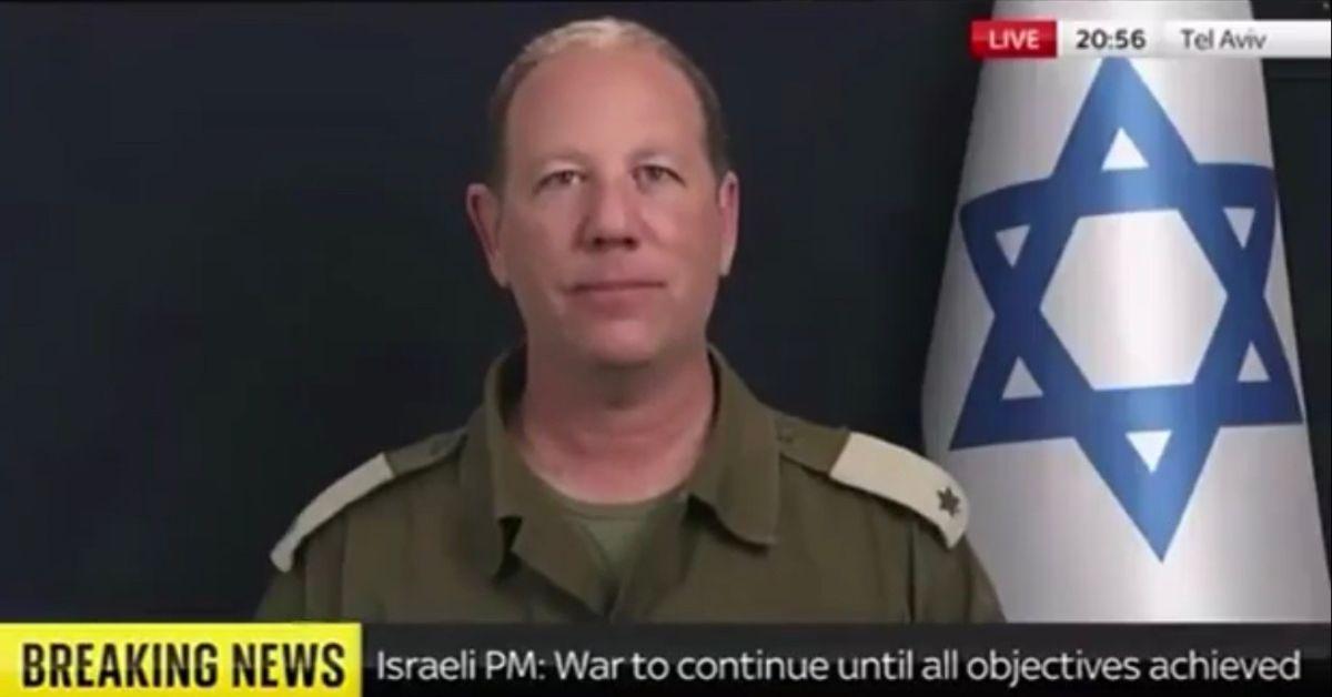 News Anchor Ends Interview After IDF Spokesman Contradicts Gaza Claims