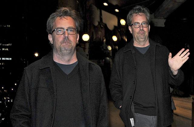 Scruffy Matthew Perry Looks Nearly Unrecognizable In London