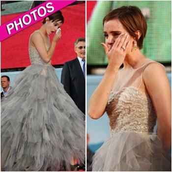 Emma Watson Gets Emotional At Harry Potter Premiere