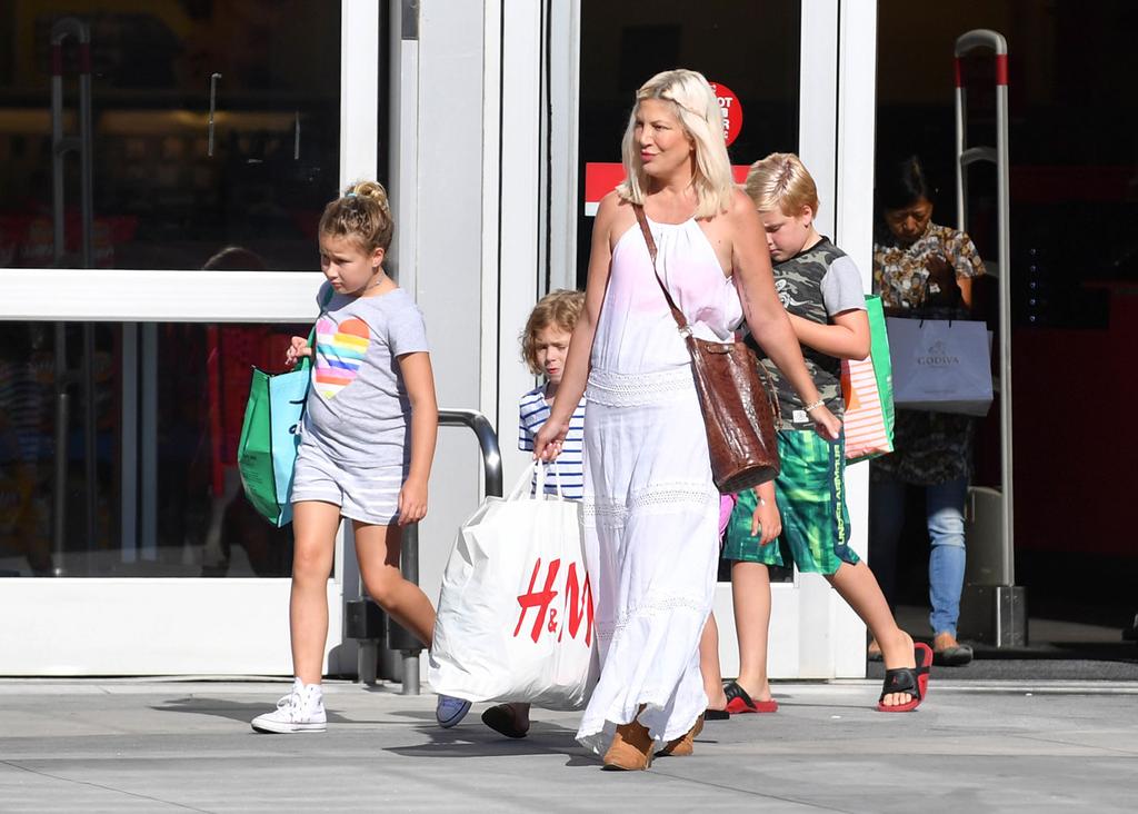 Tori Spelling Shops Till She Drops At Target Despite Money Problems