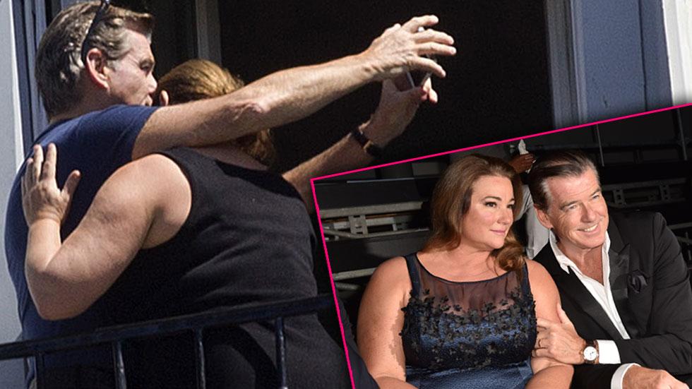 From Paris With Love: Pierce Brosnan & Wife Keely Shaye Smith Enjoy ...