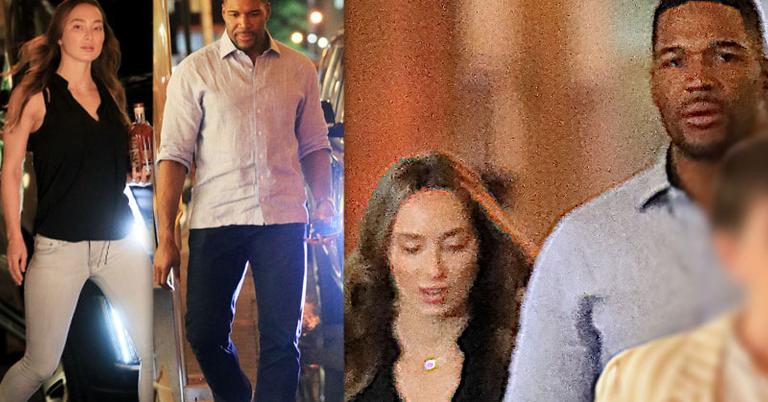 Michael Strahan Celebrates Final Week Of 'Live' On Date With Girlfriend ...