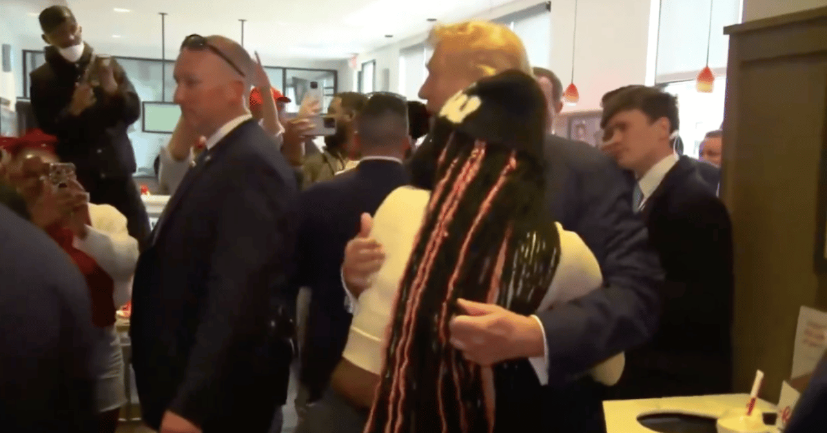 Donald Trump Supporter Who Went Viral For Hug at Chick-Fil-A Says Black ...