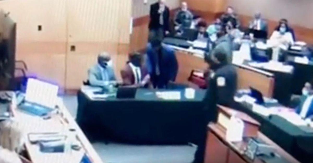 Young Thug & Co-Defendant Accused Of Conducting In-Court Drug Transaction