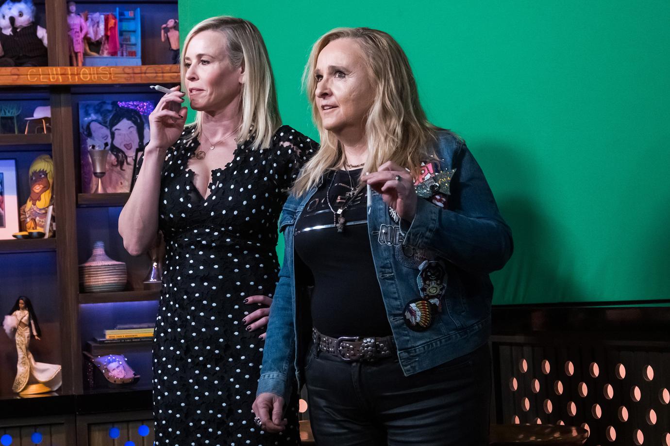 Chelsea Handler Skis Without Pants 45th Birthday