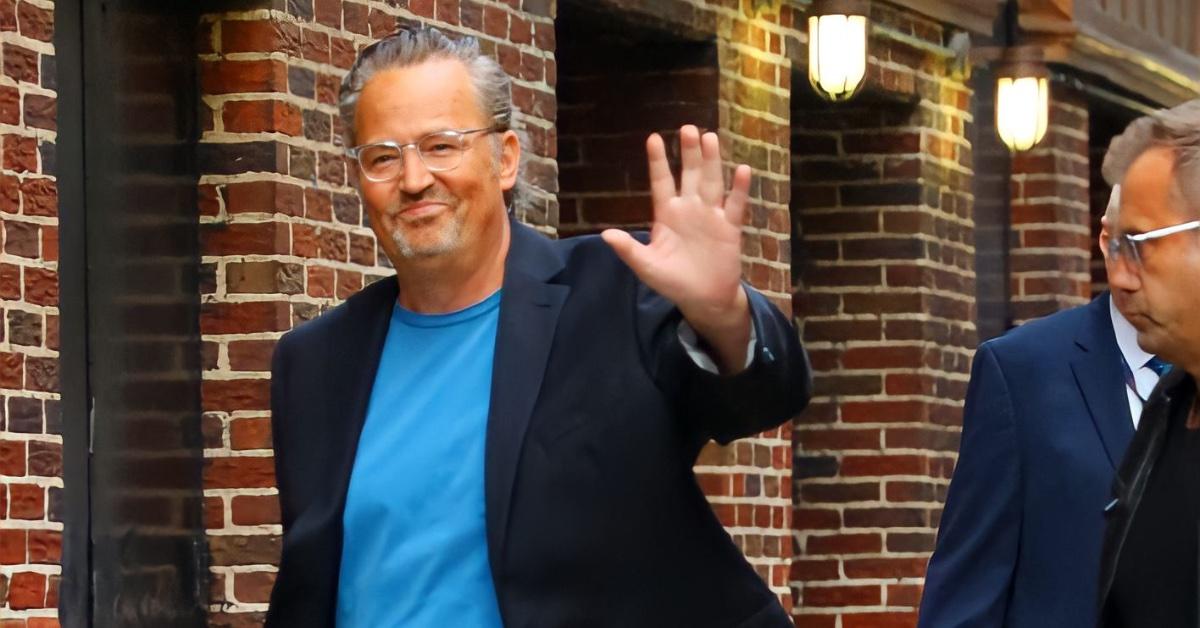 Sober Matthew Perry Dealing With 'Hair Loss' After Decades Of Substance ...