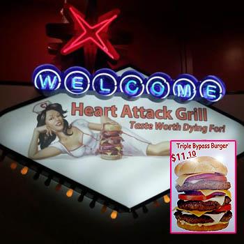 Man Collapses While Chowing On A Triple Bypass Burger At The Heart ...