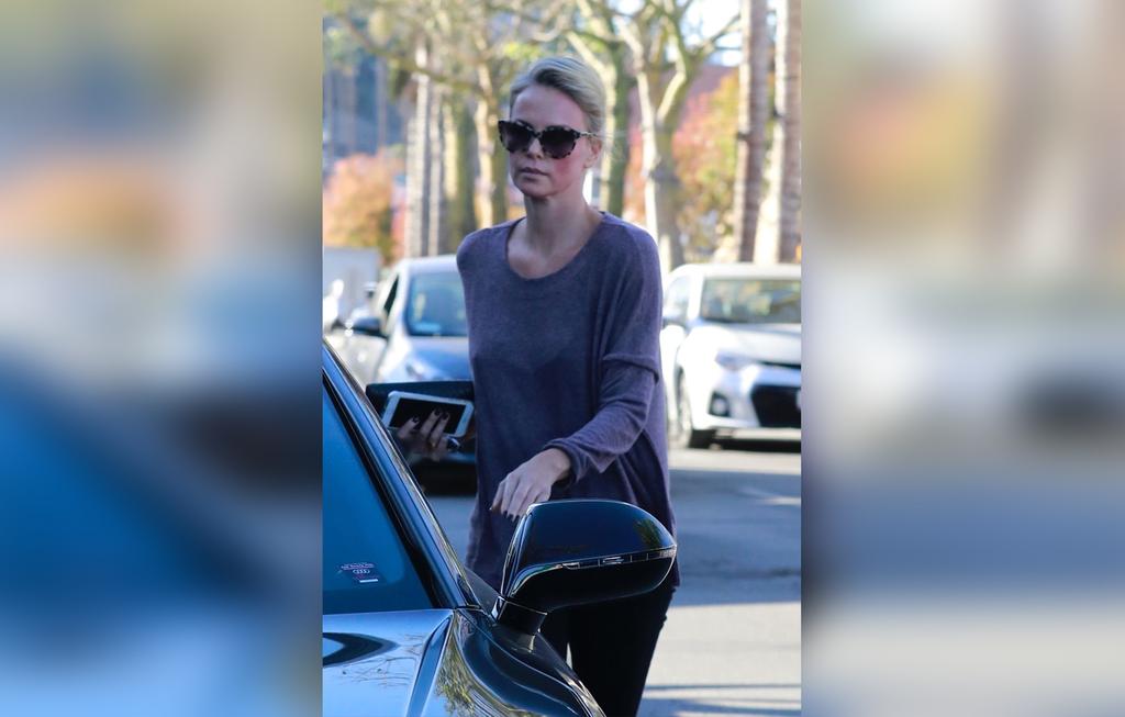Charlize Theron Shows Nasty Face Welts After Facial Procedure