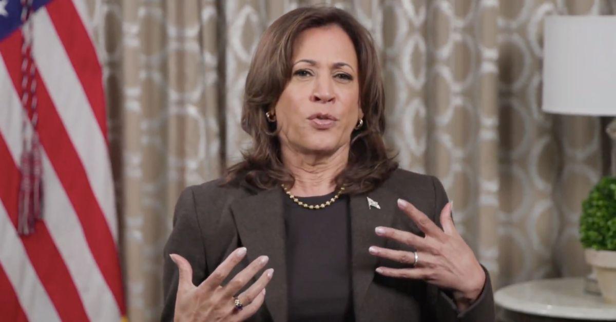 Kamala Harris Sparks Drink Problem Concerns After Slurry Video Message