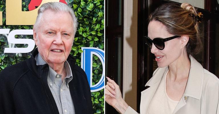 Angelina Jolie Cut Ties With Father Jon Voight Months Before He ...