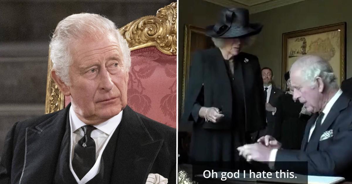 King Charles Has A Meltdown Over Exploding Pen: Watch Viral Video