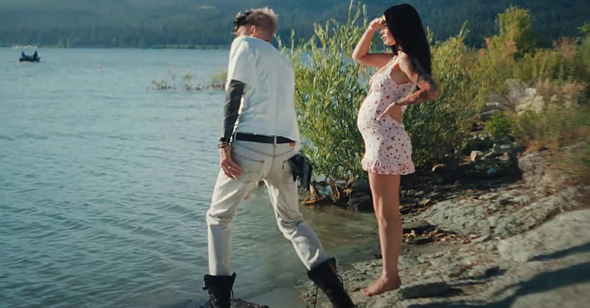 Megan Fox Sparks Pregnancy Rumors With Baby Bump In MGK's New Video