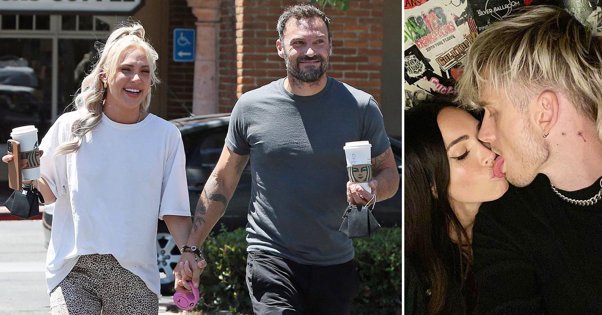 Brian Austin Green Holds Hands With GF As Megan Fox Continues PDA ...