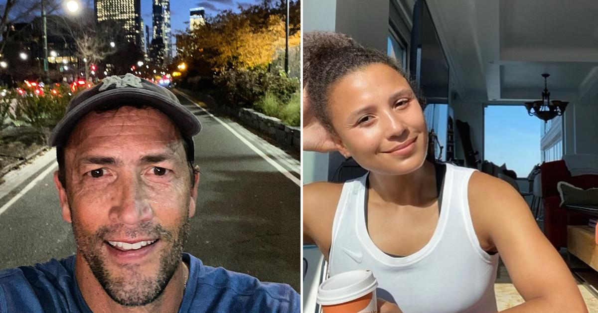 Andrew Shue All Smiles With T.J. Holmes' Ex Marilee Fiebig