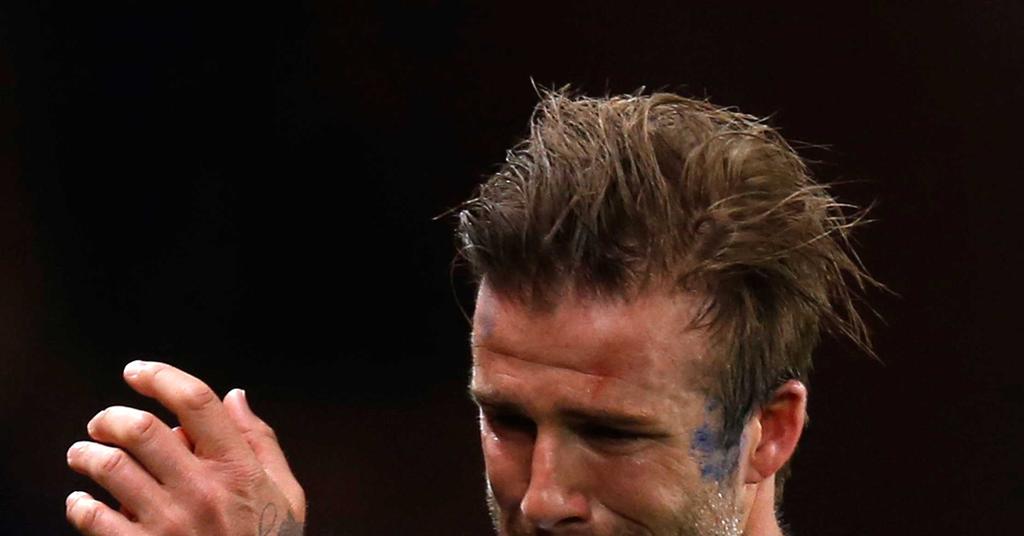 David Beckham Plays Final Soccer Game Before Retiring