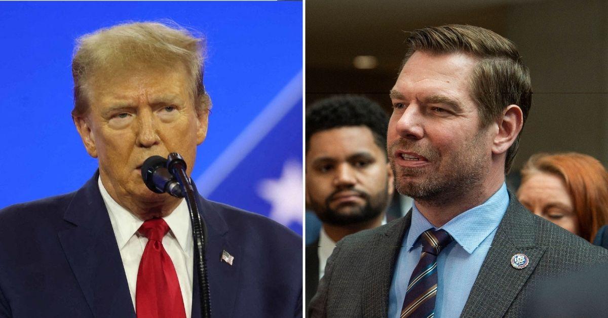 Rep. Eric Swalwell Blasts Trump for 'Glorifying Violence' as Election ...