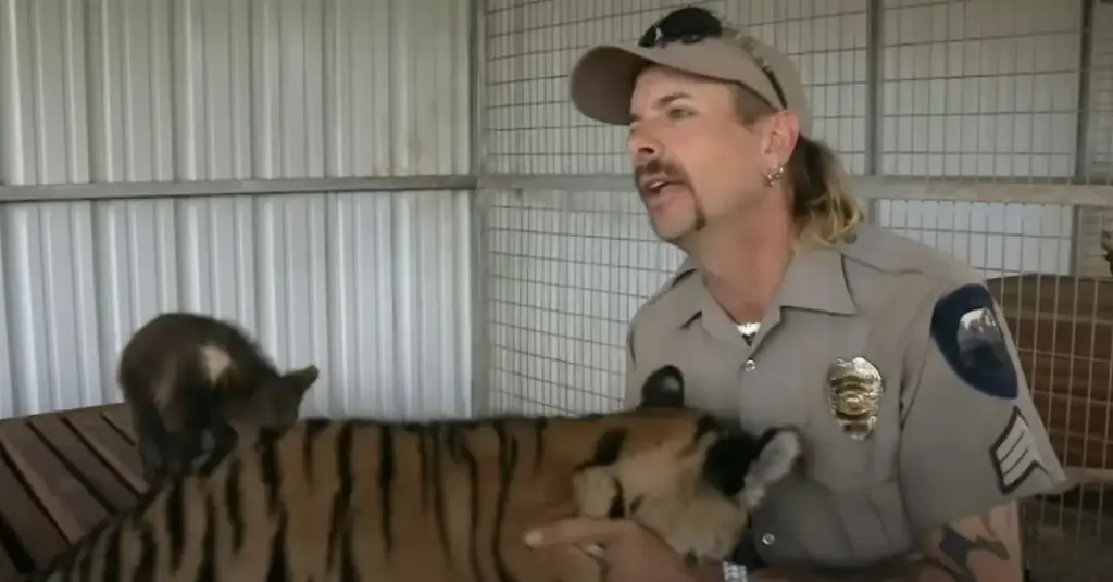 Caged Tiger King Joe Exotic Begs Trump To Help His Jailhouse Lover