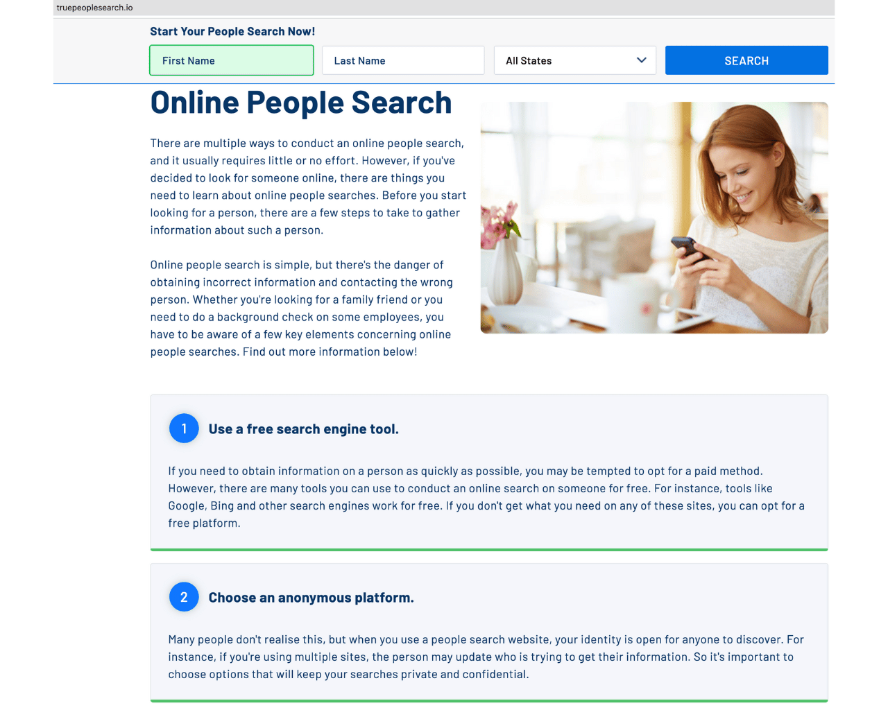 What Makes TruePeopleSearch.io The Go-To Search Platform For Finding ...