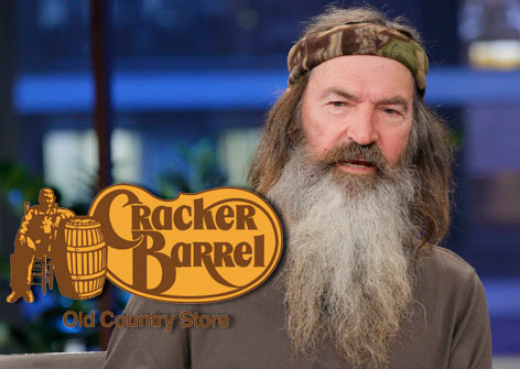 Cracker Barrel Cracks! Restaurant Chain Returns 'Duck Dynasty' Items To ...