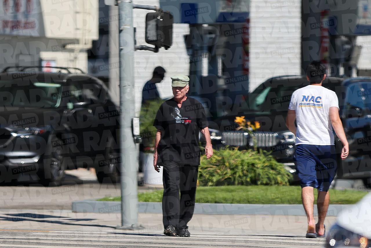 Robert Blake Looks Frail In Los Angeles On His 85th Birthday